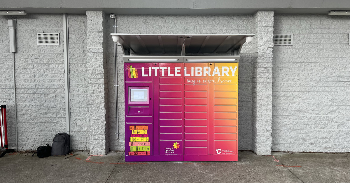 Little Library Lockers | Greater Dandenong Libraries